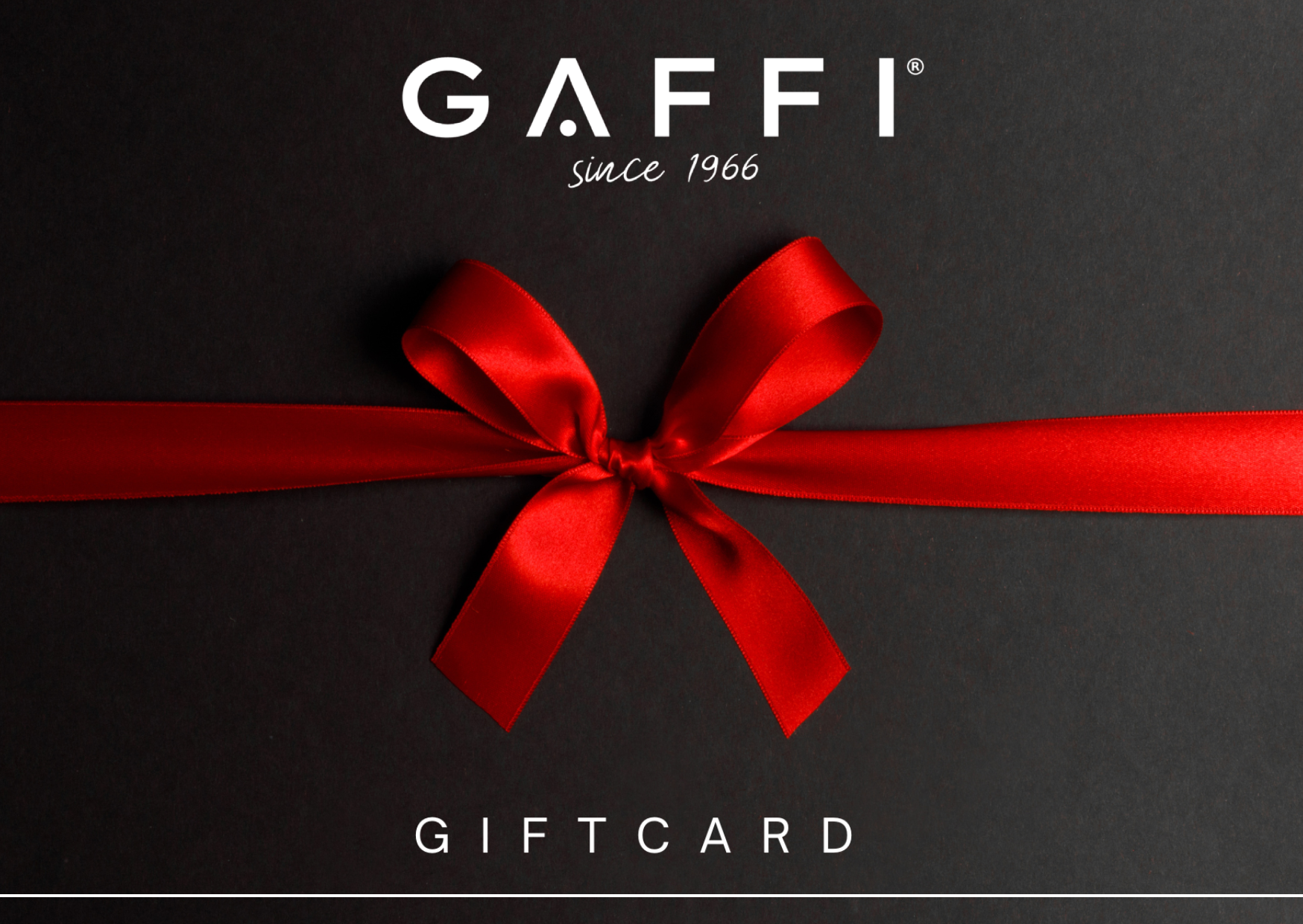 GIFT CARD – Gaffi Store 1966 Roma